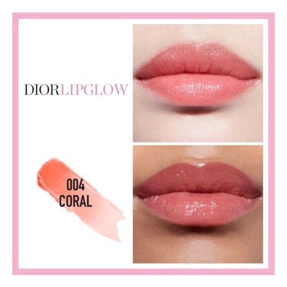 Dior | Makeup | Dior Addict Lip Glow Lip Balm 04 Coral Bnib | Poshmark